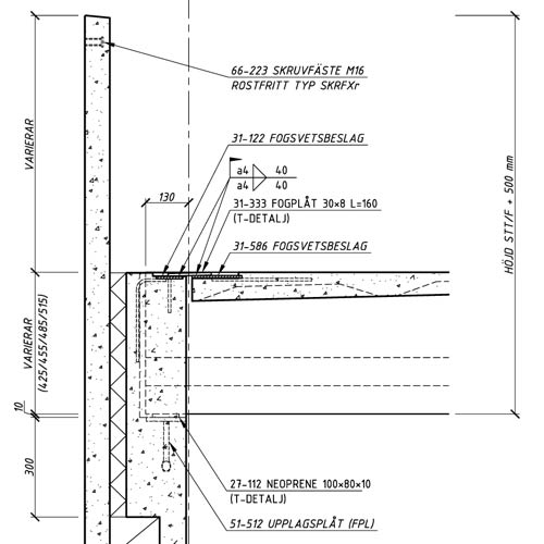Fasadelement | Strängbetong